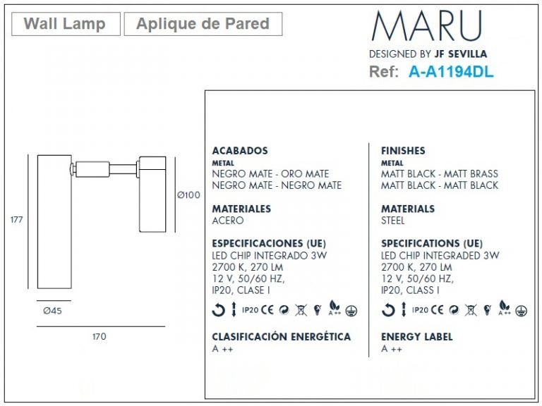 MARU Wall Lamp - Donlighting